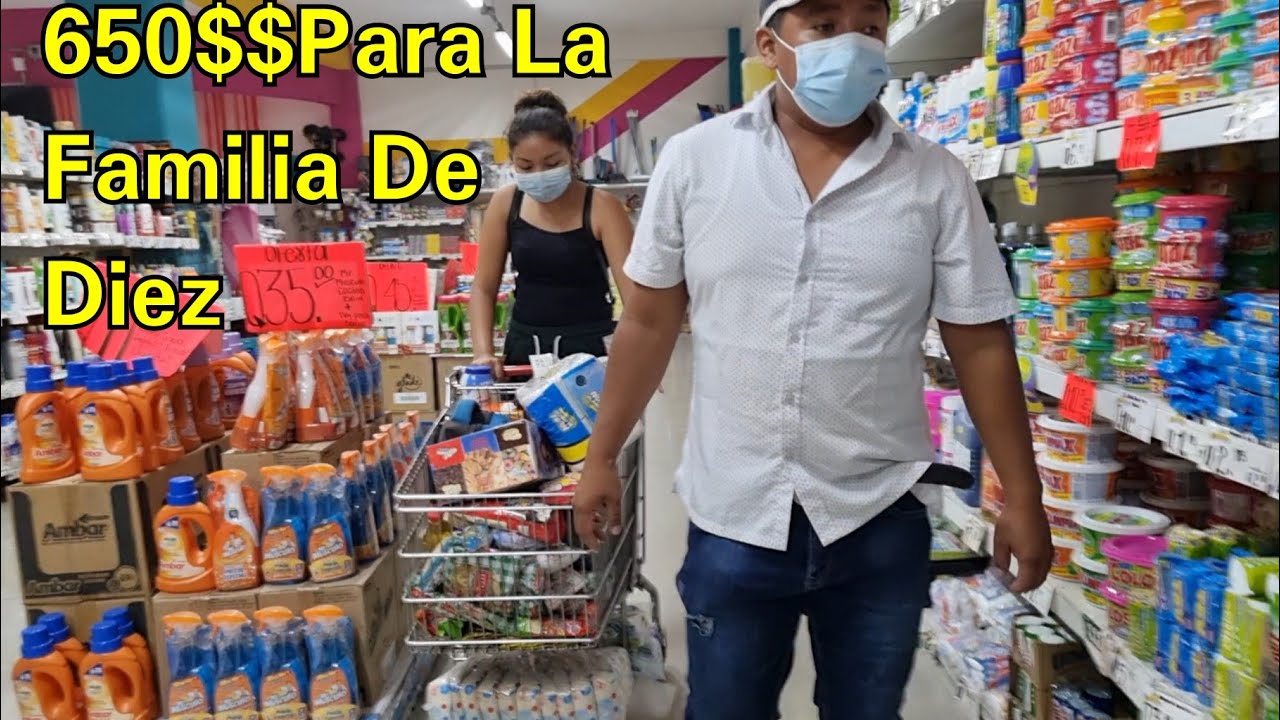 Comprando Despensa Para La Familia De Diez - YouTube