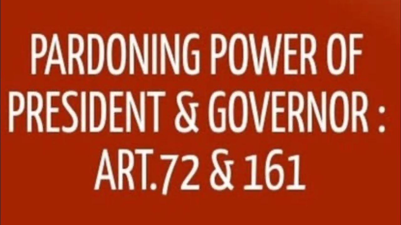 UPSC 2024 | Indian Polity | Demystifying Pardoning Power: Can a ...