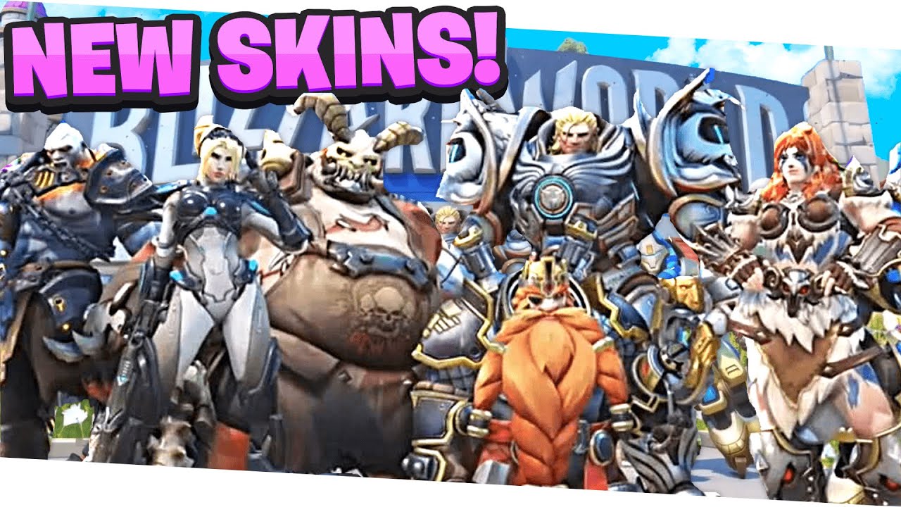 New Overwatch BASE SKINS! ⤫ Overwatch - What's New Panel! ☍ - YouTube