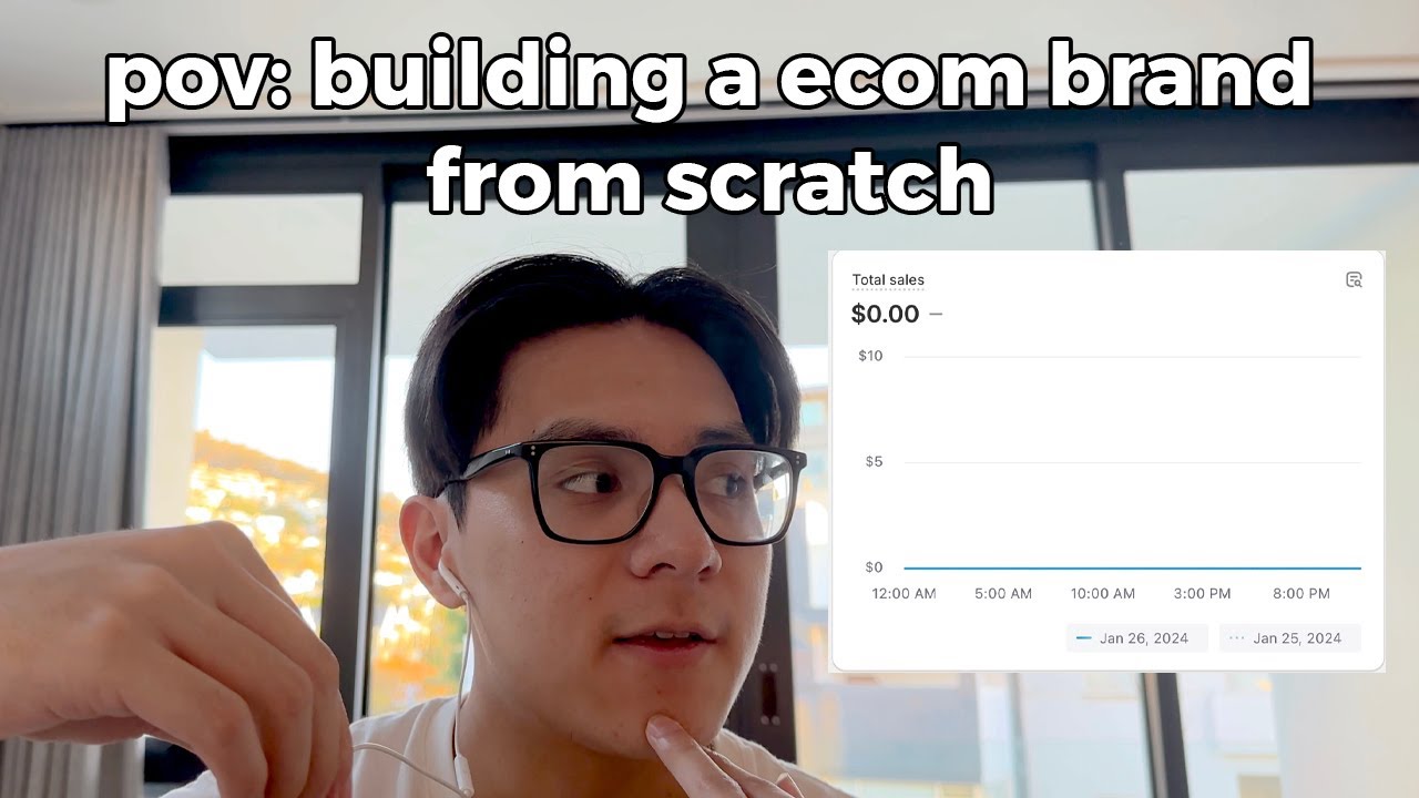 building a brand new ecom brand from scratch day 0 - YouTube