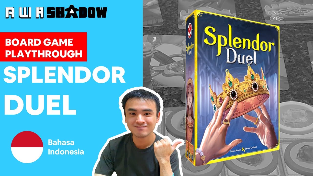 Board Game Playthrough EP326 - Splendor Duel - YouTube