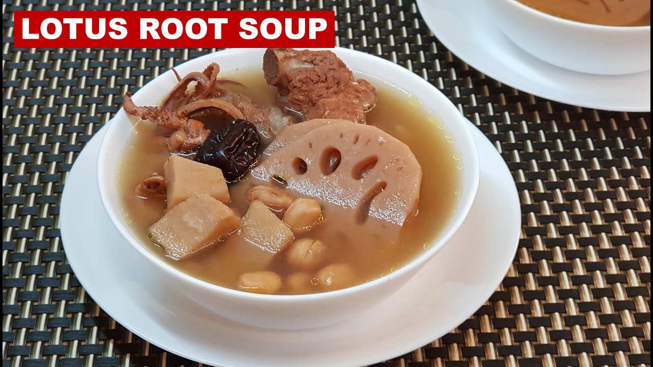 Lotus Root Soup - YouTube