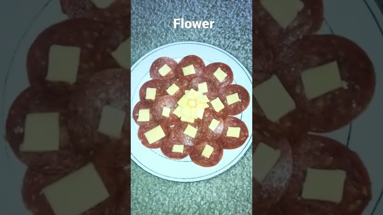 Pepperoni flower - YouTube