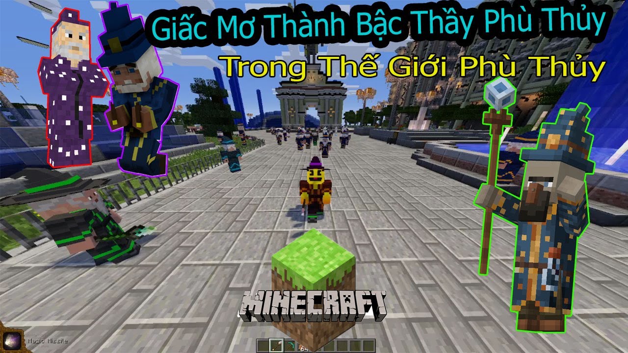 Trở Thành Bậc Thầy Phù Thủy Minecraft | Zac TTG - YouTube