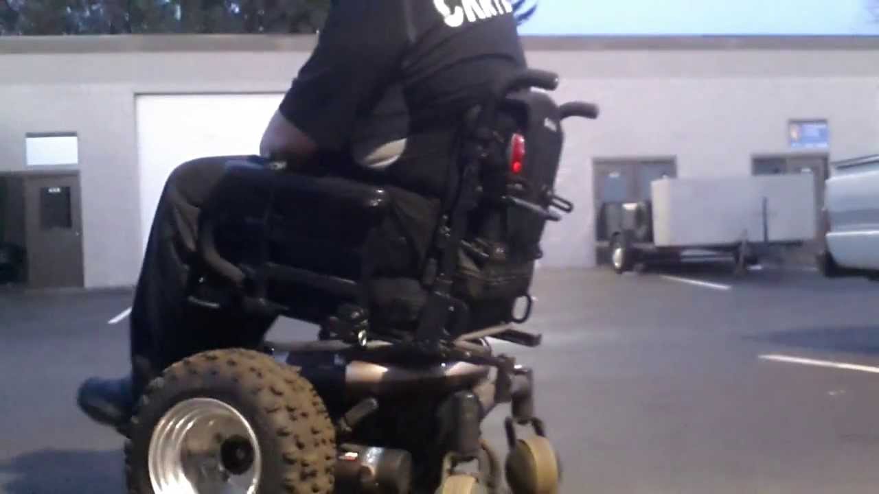 Initial build off road powerchair! - YouTube
