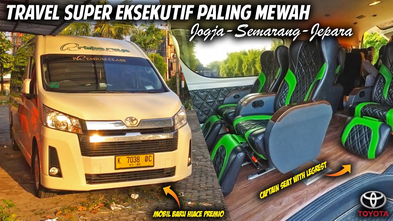 TRAVEL PALING MEWAH | Jogja-Semarang Naik Rimba Raya Shuttle Hiace ...