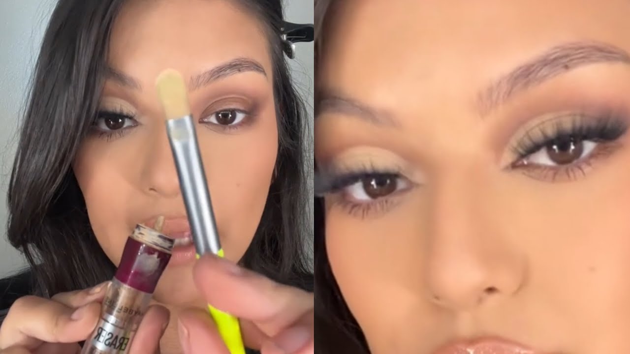 Cut crease tutorial 🤎🤎 #makeuptutorial #makeup - YouTube
