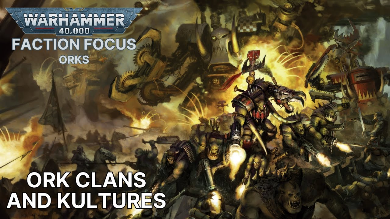 The Ork Clans | Warhammer 40,000 Lore - YouTube