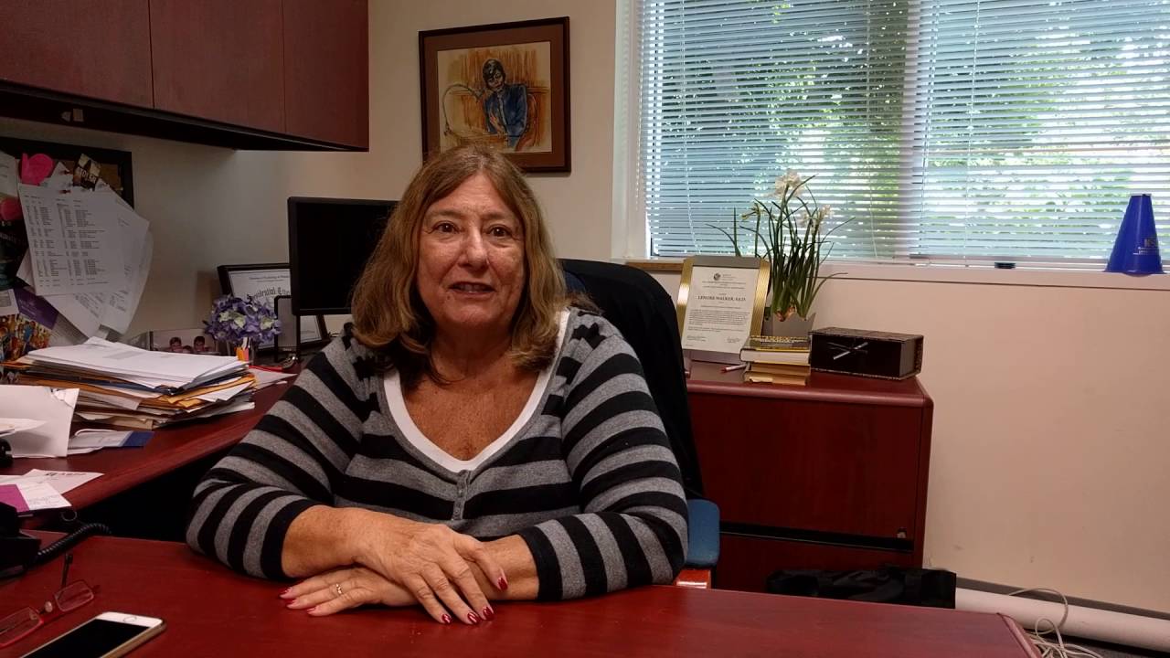 Lenore Walker named Professor of the Year 2015-16 - YouTube