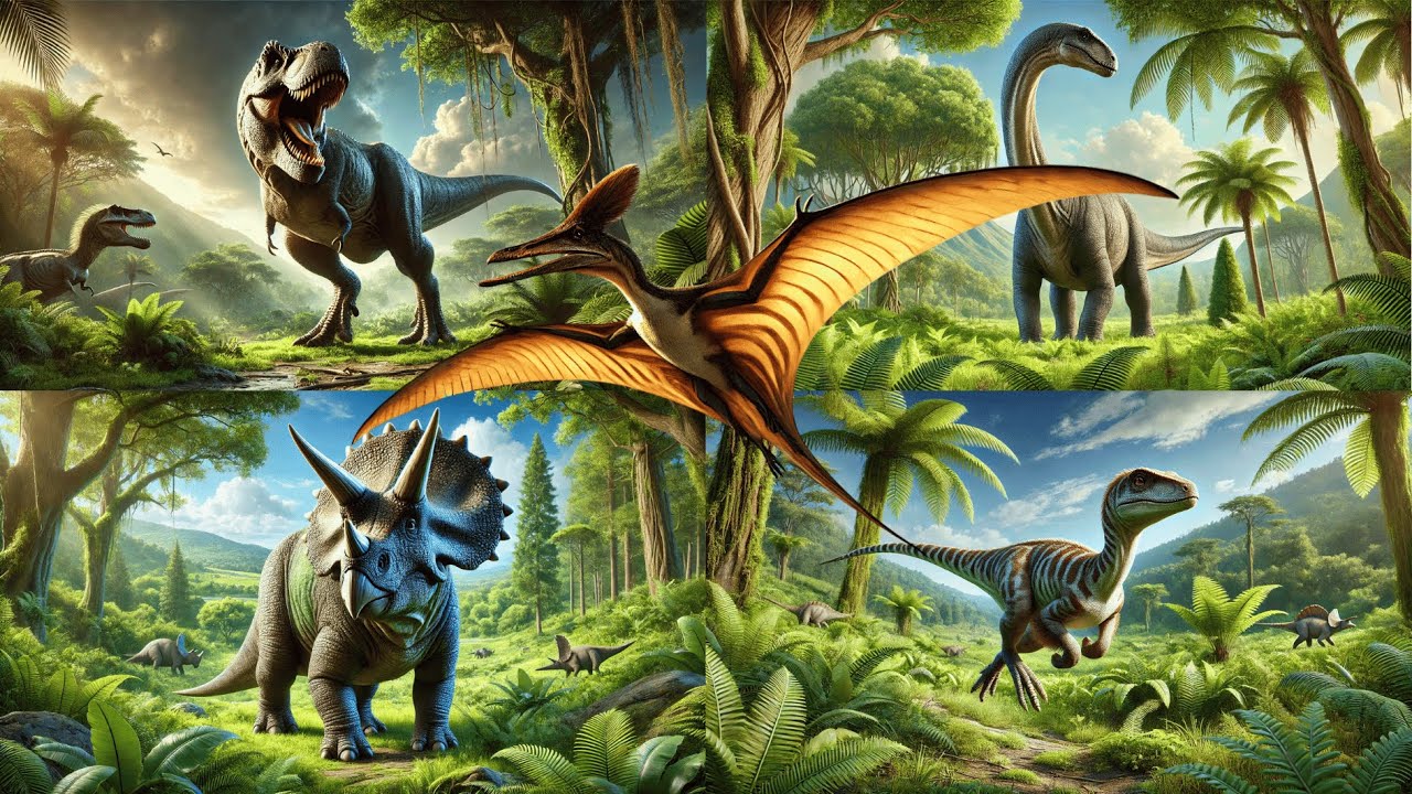 Sing With Dinosaurs | Dinosaur Sounds Song | Fun Dinosaur Names for ...
