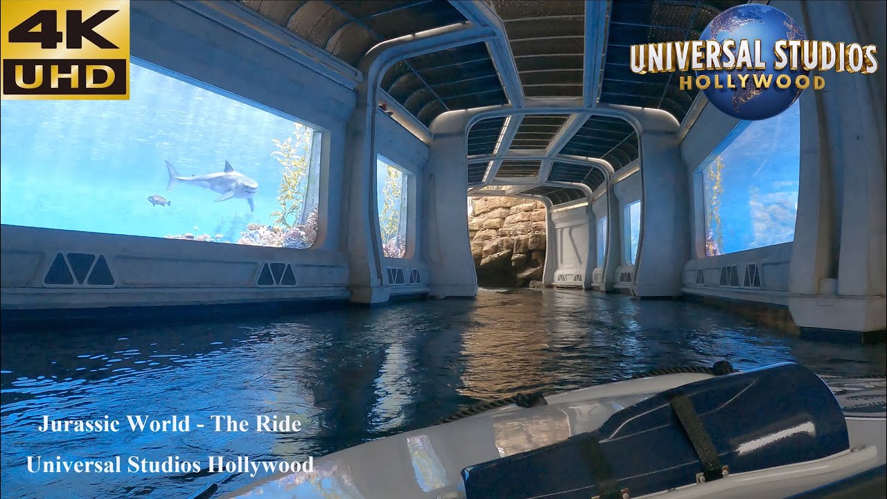 [4K] Jurassic World - The Ride Universal Studios Hollywood POV - YouTube