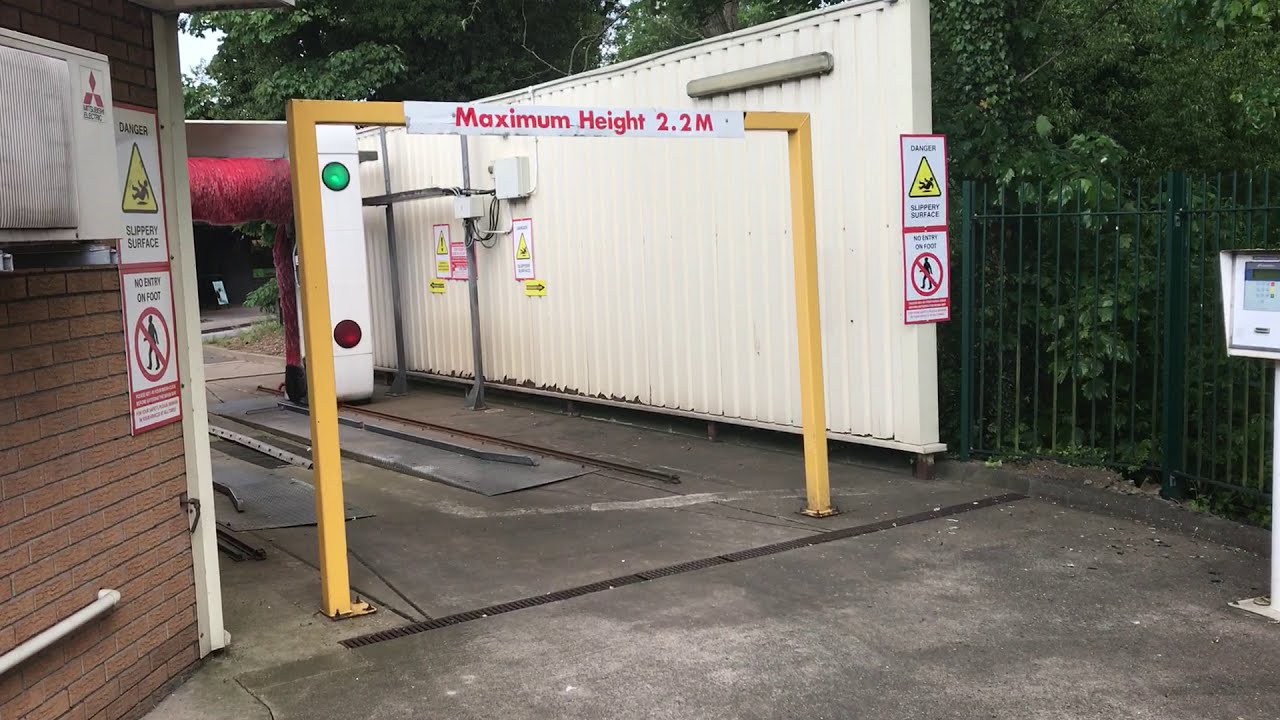 Walking Through car wash at Shell, Worksop (2018 Update) - YouTube