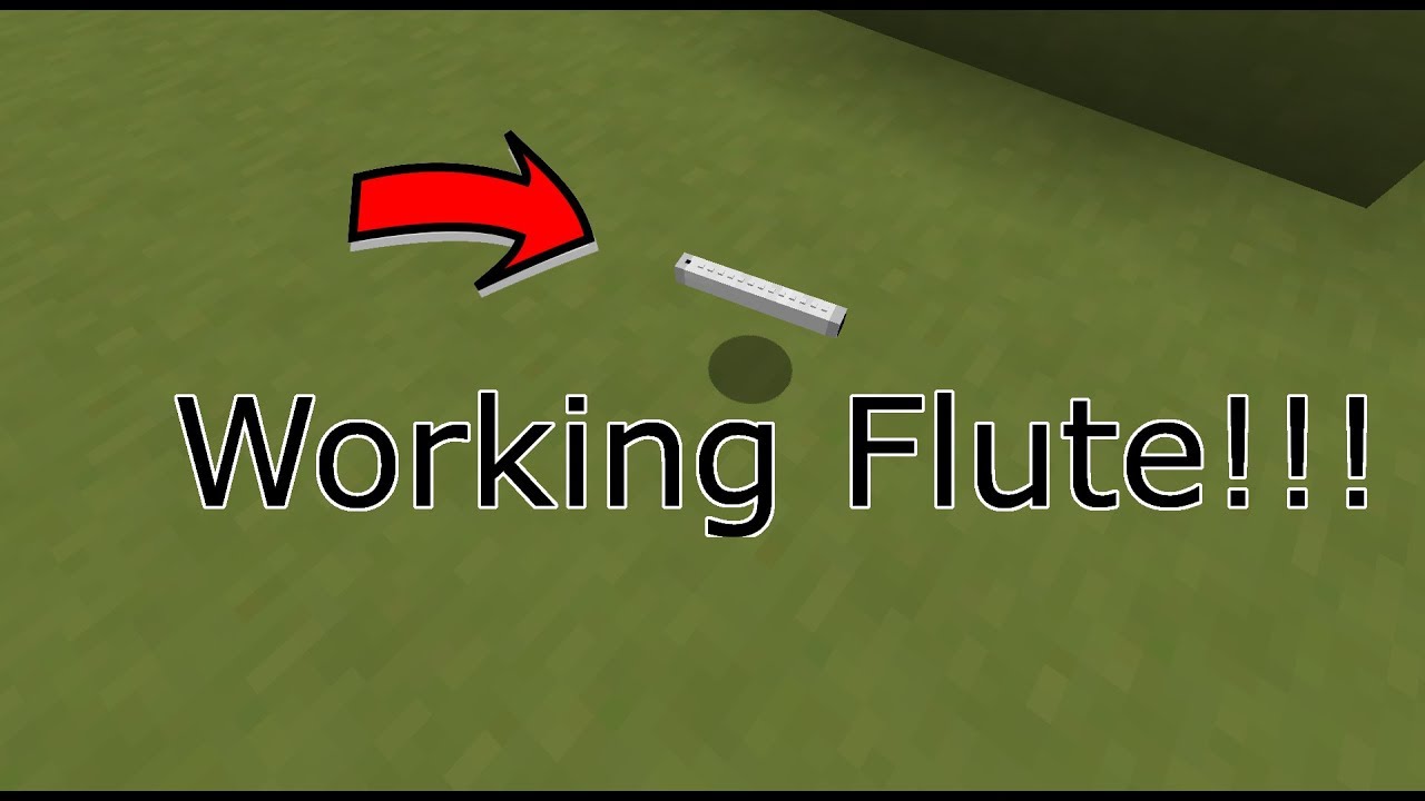 Working Flute!!! | Only 1 Command - Minecraft: Command Blocks - YouTube