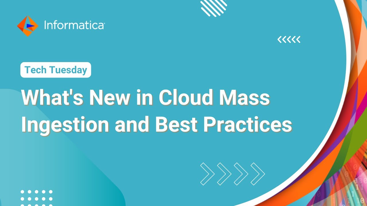 What’s New in Cloud Mass Ingestion and Best Practices? - YouTube