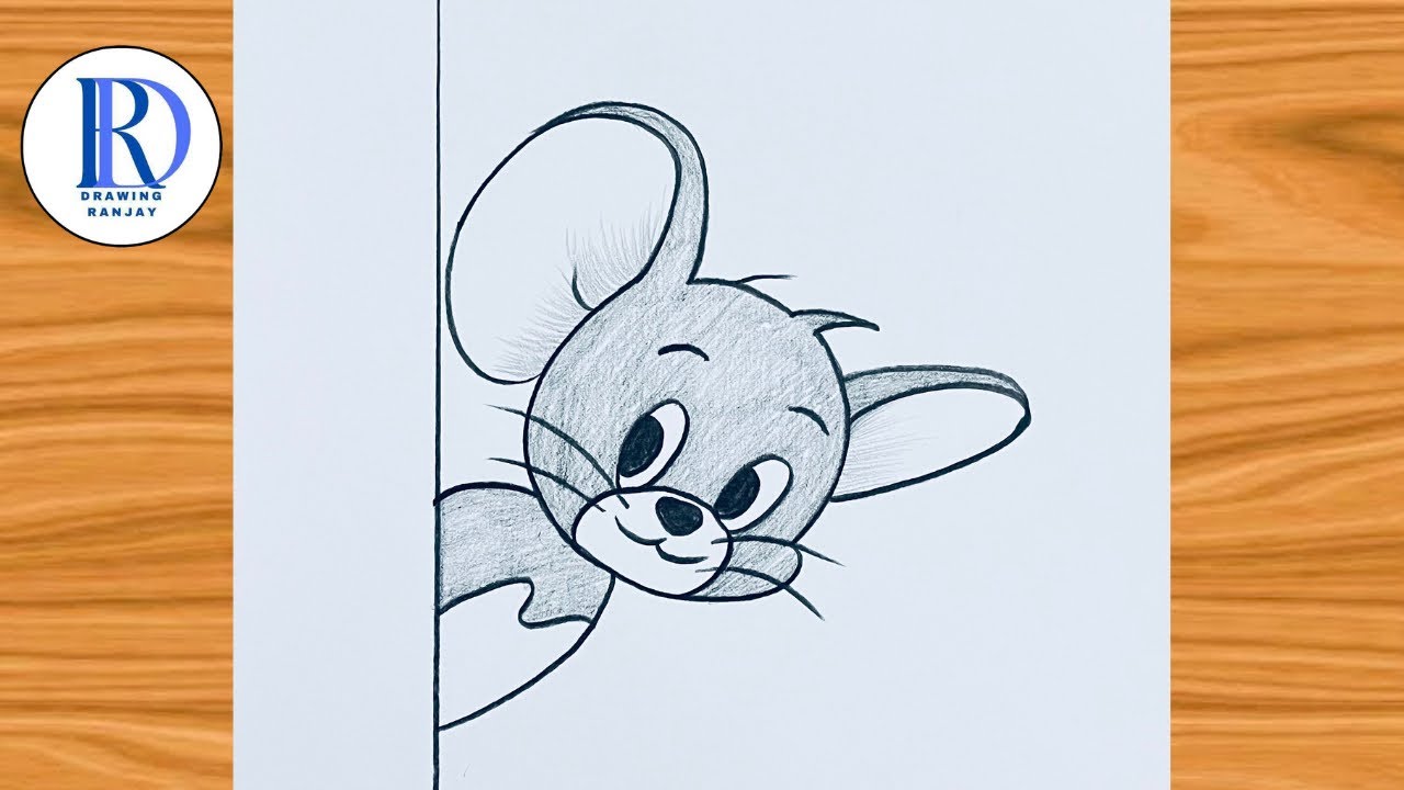 How to draw a Jerry || Easy drawing - YouTube