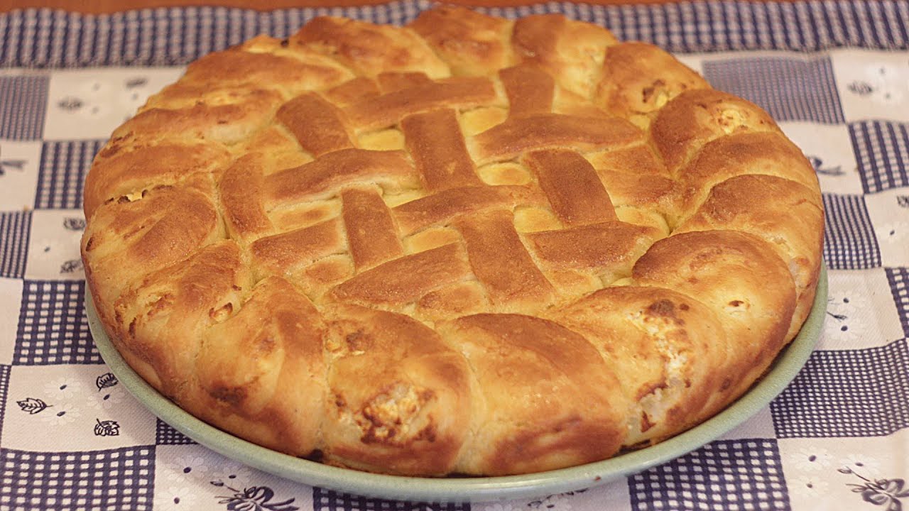 Pogača sa sirom - Homemade Bread with Cheese - YouTube