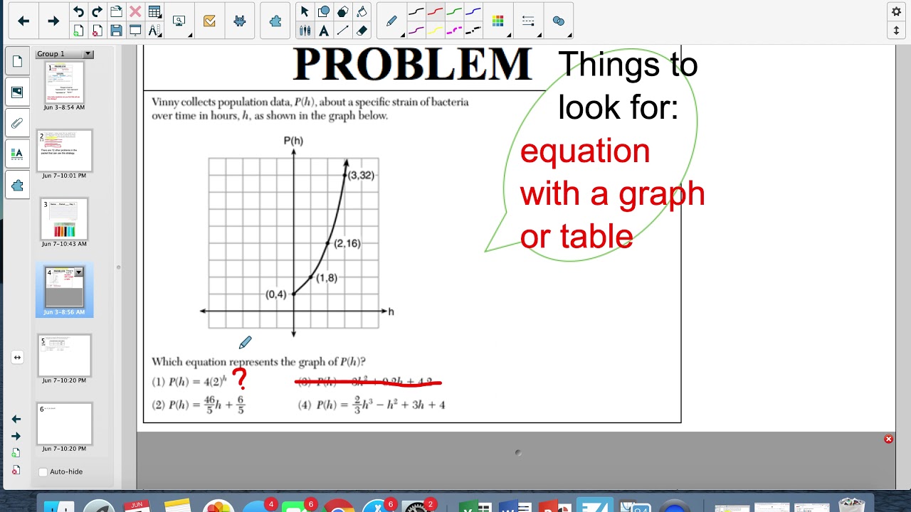 Calculator Strategy 2 Tables and Graphs - YouTube