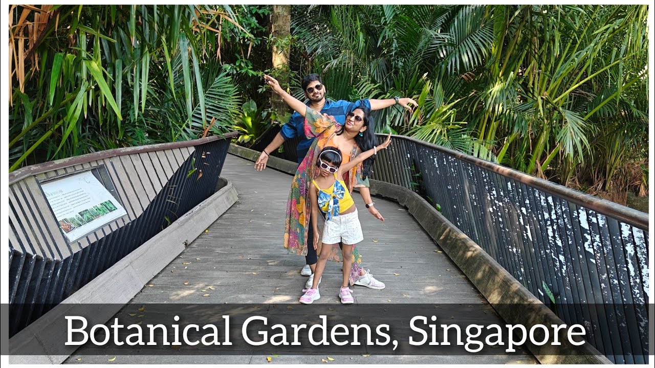 Singapore Botanical Garden Tour 🌿 | MRT Journey + Tips to Carry Food ...