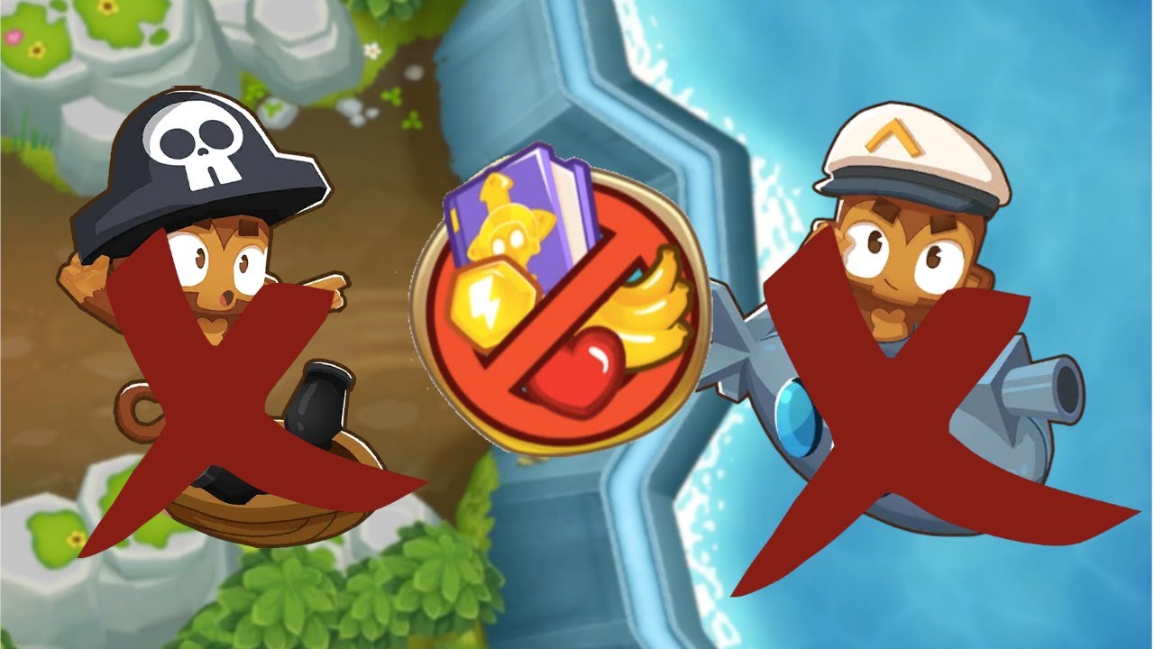 Flooded Valley Chimps Without Water Towers! - Bloons TD 6 - YouTube