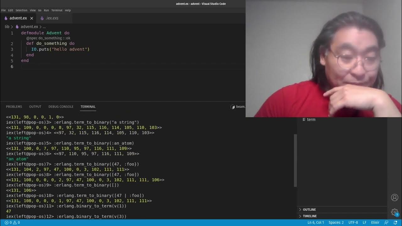 Deep dive into term_to_binary: Advent of Elixir day 23 - YouTube