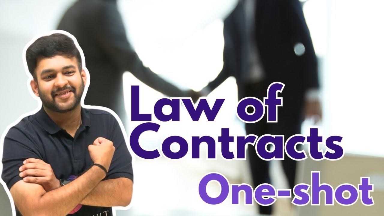 Law of Contracts - ONE SHOT - YouTube