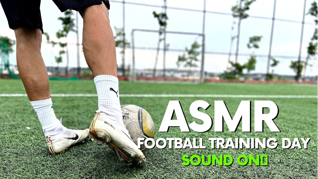 ASMR - Intense Football Training Day - YouTube