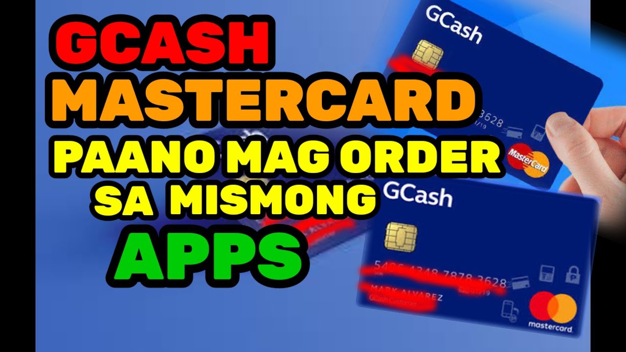 PAANO MAG ORDER NG GCASH MASTERCARD SA GCASH APPS - YouTube