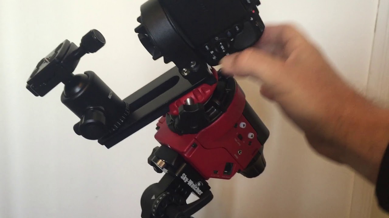 Portable Equatorial Mount - New solar filter and a Canon ring for the ...