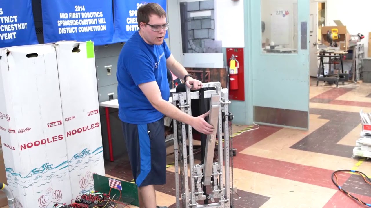 Ri3D Team FIRST Capital Two Stage Four Bar Assembly Robot in 3 Days ...
