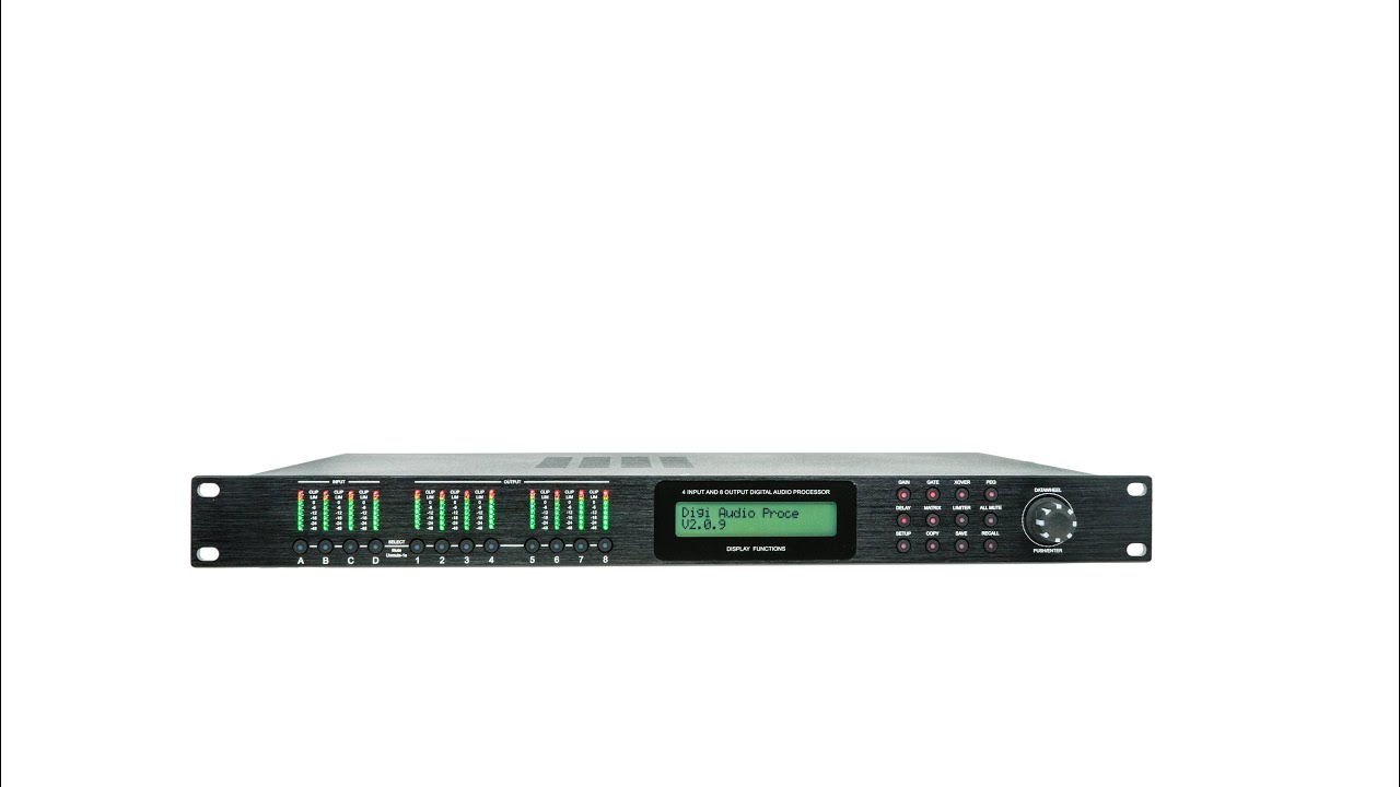 Best quality professional audio AD48 digital audio processor PA Audio 4 ...