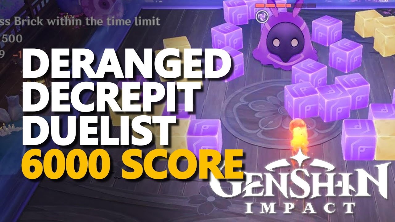 Deranged Decrepit Duelist Genshin Impact - YouTube