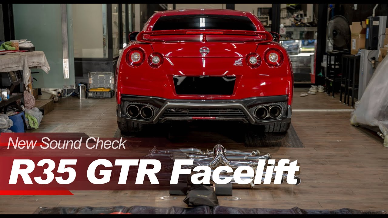Nissan R35 GTR Facelift Sound Check w/ Fi EXHAUST Race Version X Utmost ...