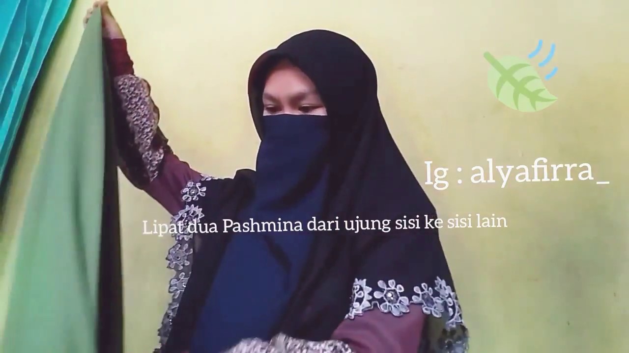 Tutorial Cadar Yaman dari Pashmina yang Super Simpelll 😯😯 - YouTube