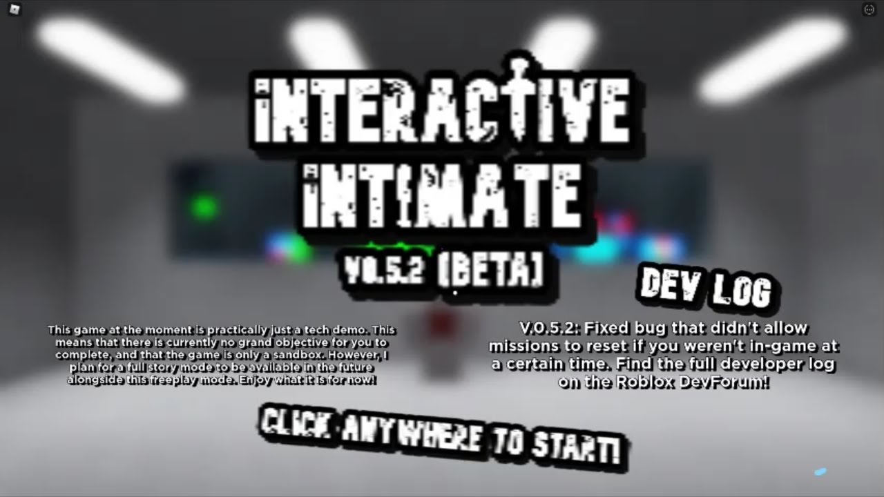 Interactive Intimate - YouTube