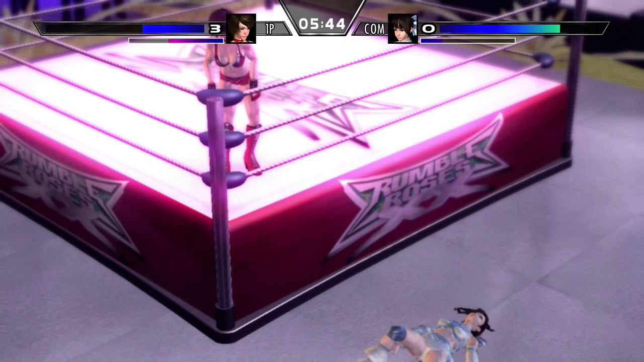 Rumble Roses XX championship Reiko vs SS Makoto - YouTube
