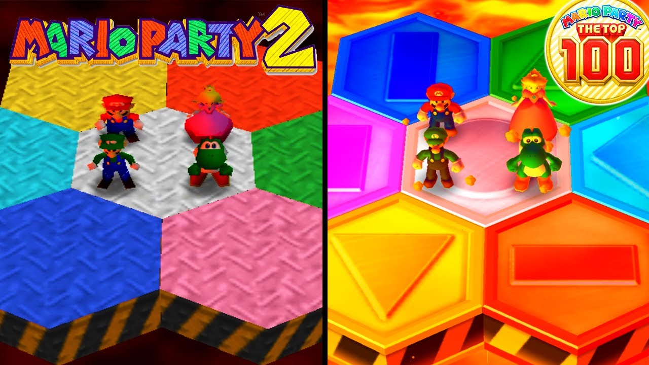 Evolution of Hexagon Heat in Mario Party (1999-2017) - YouTube