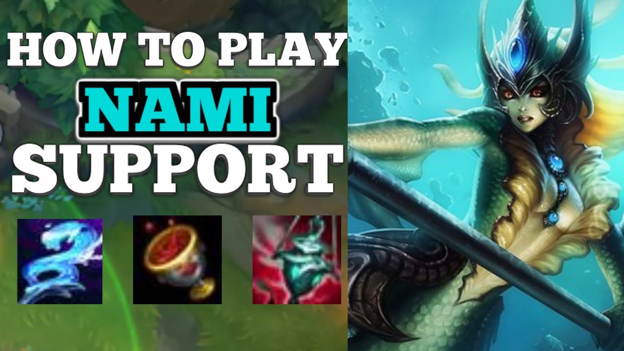 Wild Rift | How To STOMP Enemies As Nami Support | Build & Guide - YouTube