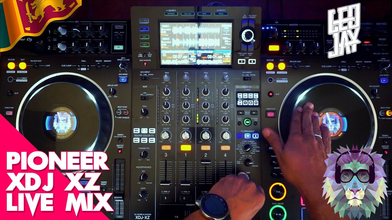Pioneer XDJ XZ Unboxing and Performance Live Mix - YouTube