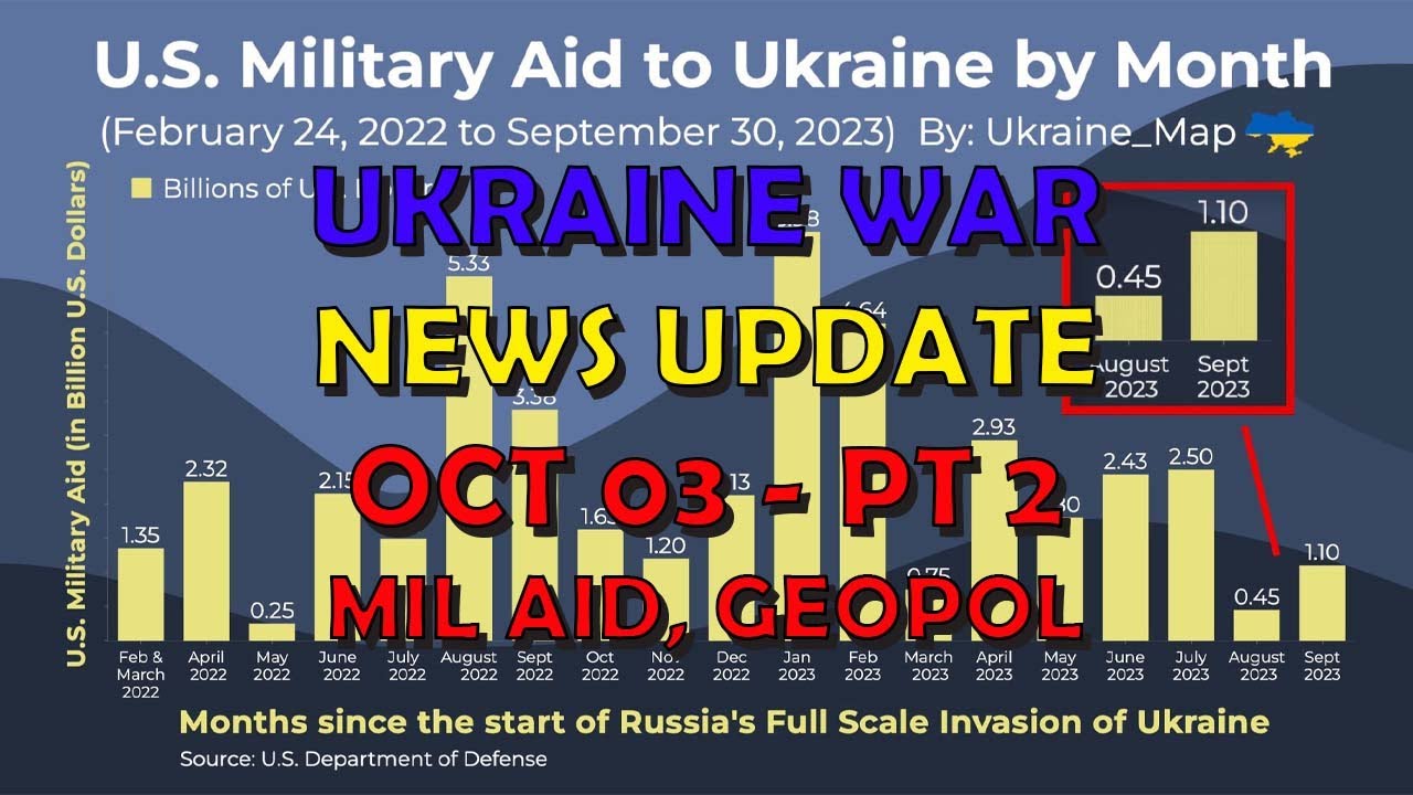 Ukraine War Update NEWS (20231003b): Military Aid & Geopolitics News ...