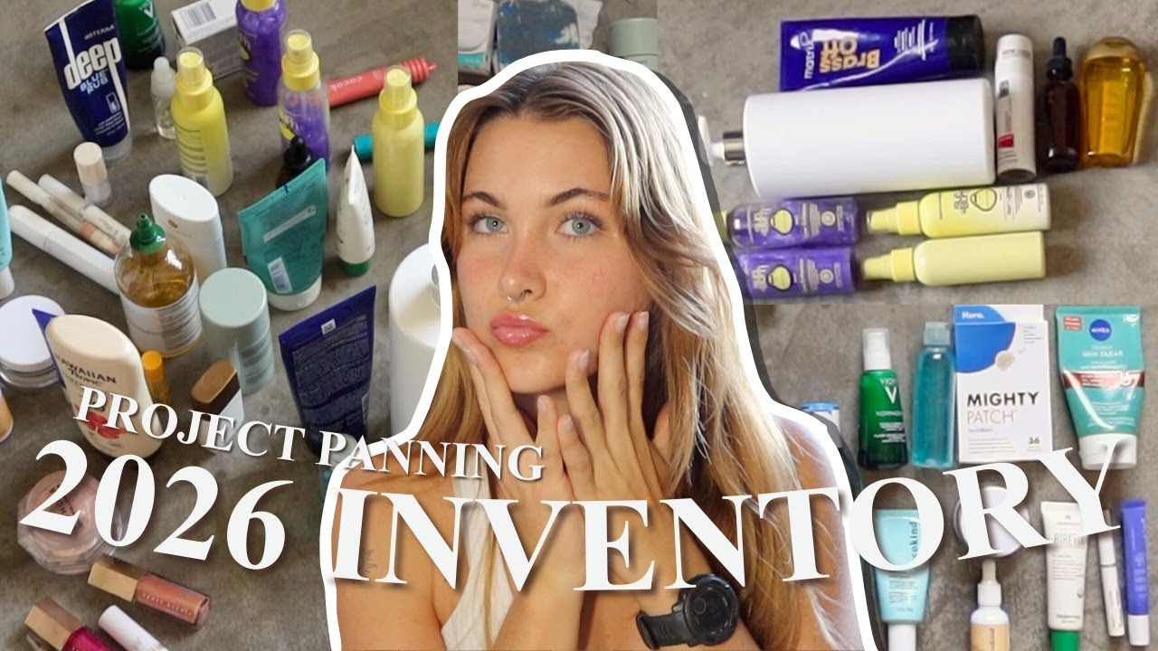 2026 PRODUCT INVENTORY | Project Pan Goals and Resolutions - YouTube