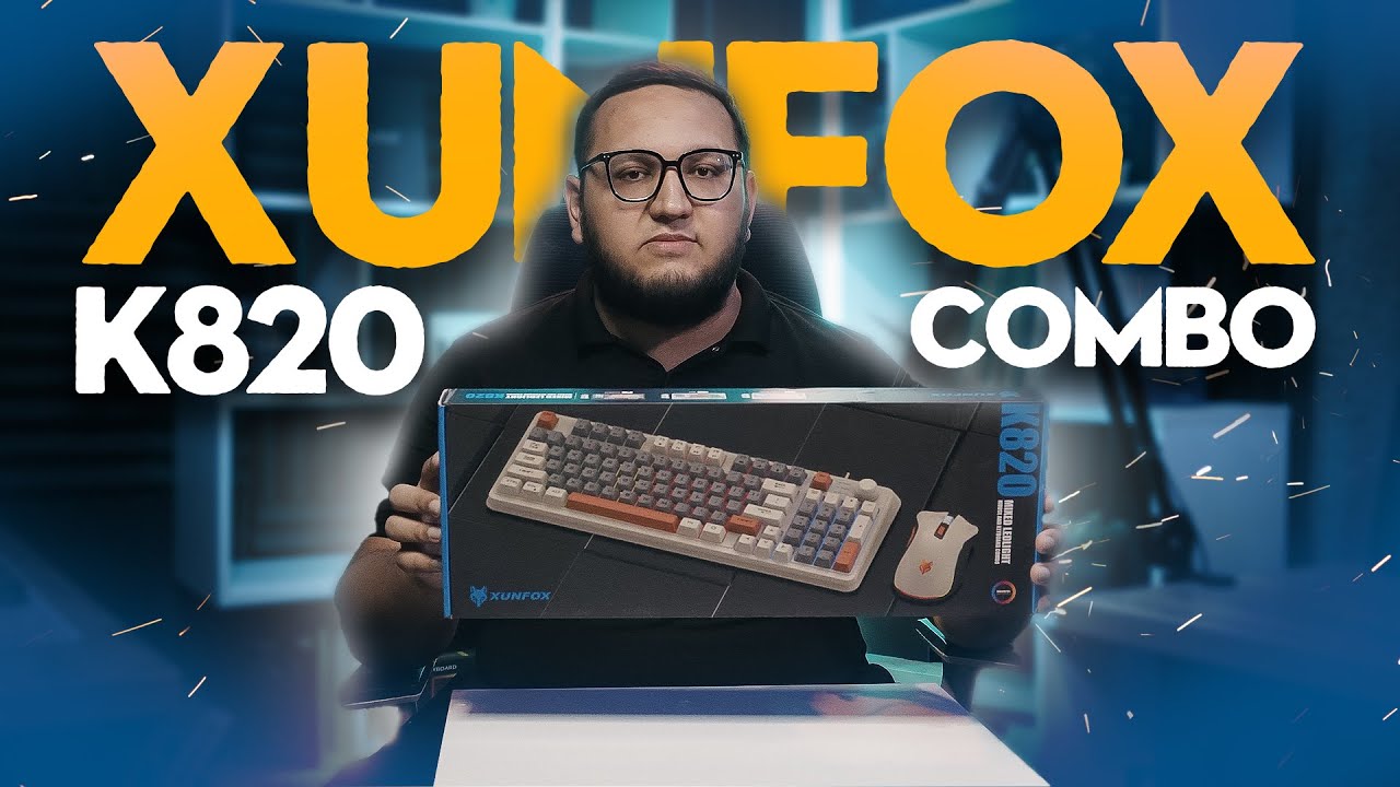 Xunfox K820 combo haqida video obzor puliga arziydimi xitoy qahramoni - YouTube