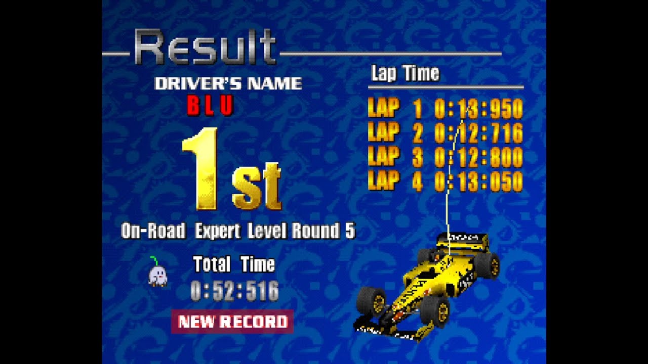 RC de Go! (On-Road/Round 5) 0:52.516 - YouTube