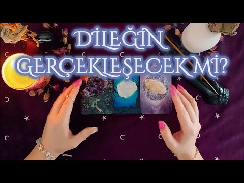 BİR DİLEK TUT! BAKALIM GERÇEKLEŞECEK Mİ?🌙✨ Tarot Deste Seç