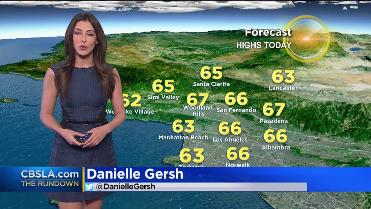 CBSLA Morning Weather Brief (Feb. 26) - YouTube