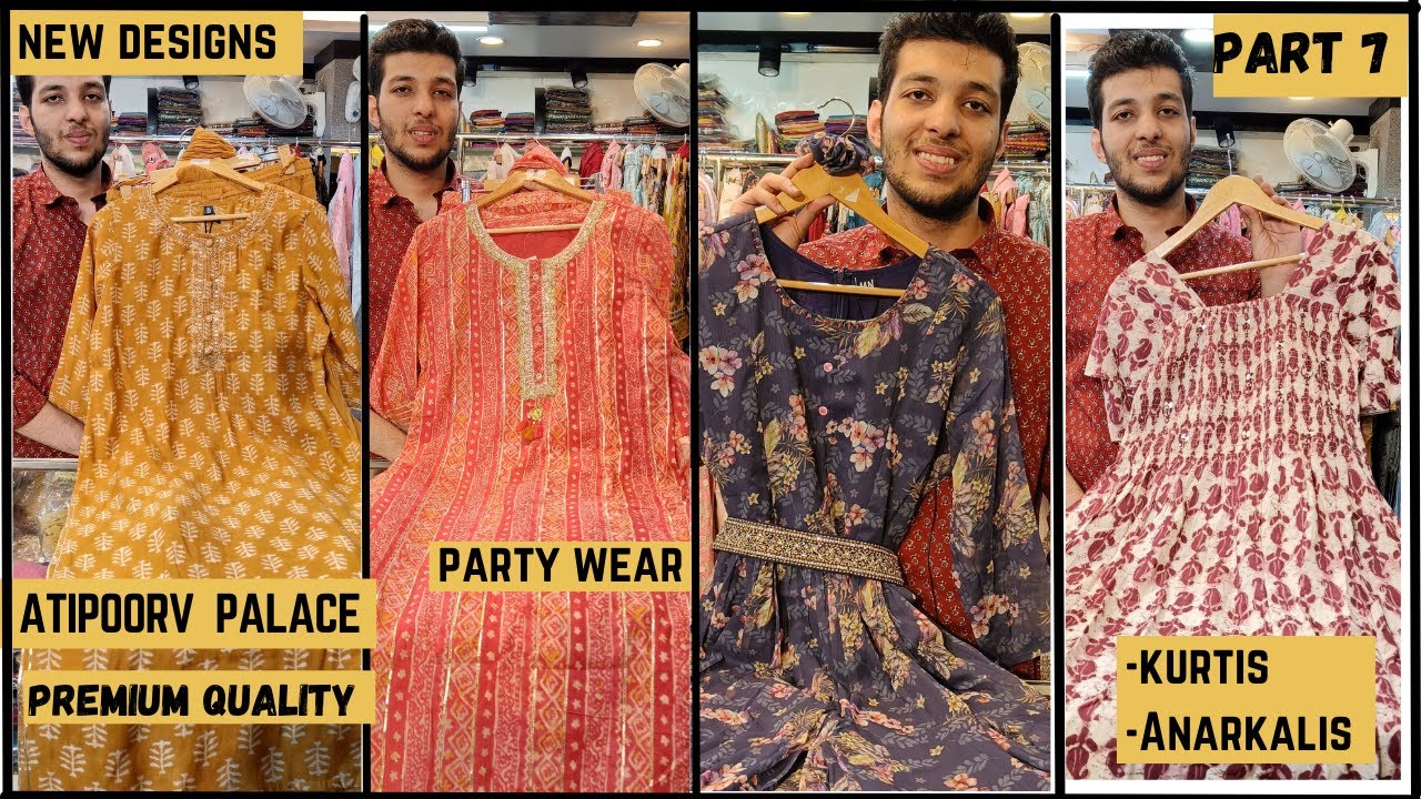 Part 7 | Premium Quality | Jaipuri Kurtis | Party Wear | Atipoorv ...