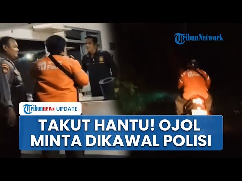 Kisah Unik Ojol di Bogor Minta Dikawal Polisi saat Antar Pesanan Makanan di Jalan Gelap: Takut Hantu