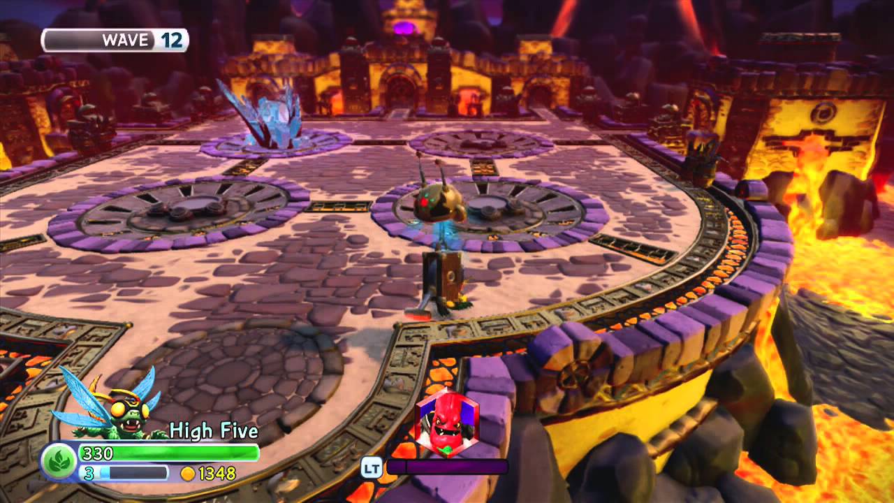 Skylanders Trap Team HIGH FIVE Path Guide & Gameplay (Kaos Doom ...