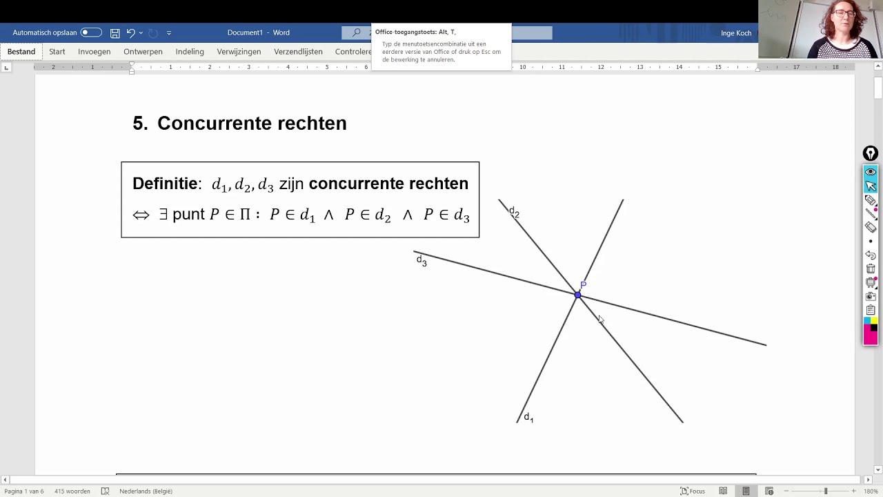 Concurrente rechten en deelverhouding - YouTube