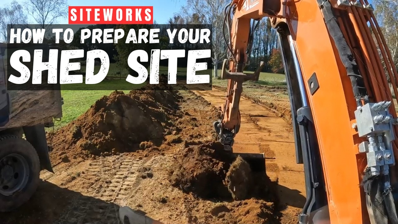 Easy Step by Step Guide to Site Works - YouTube