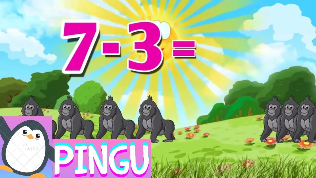 Subtraction Video - Learning videos | Grow every day with Pingu Zone ...